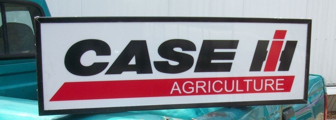 Case IH Agriculture lighted sign 30x10x2.5 inch | Pretty cool signs