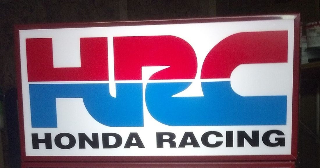 HRC Honda Racing light up sign 23x15x2.5 inch | Pretty cool signs